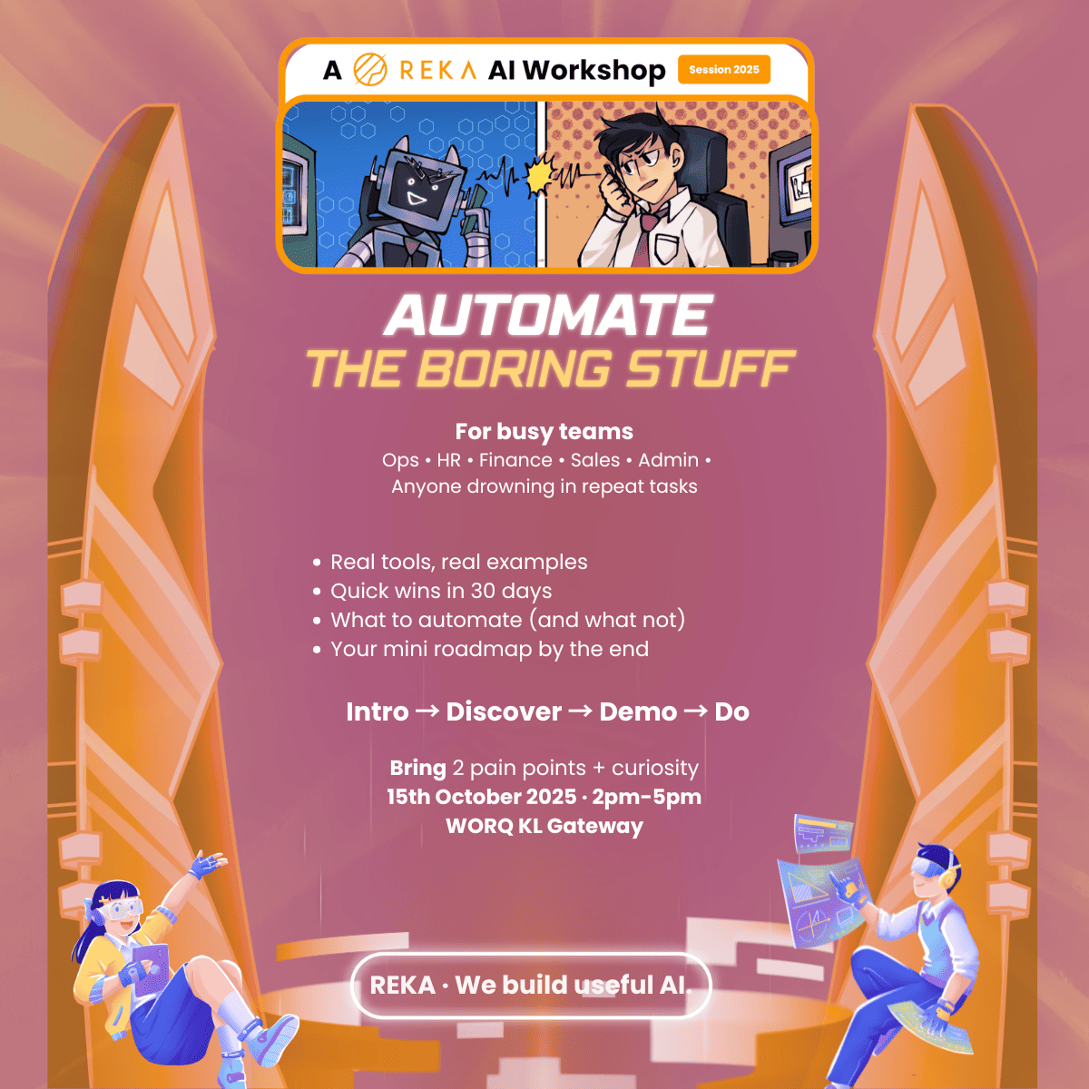 Unlock AI & Automation to Supercharge Your Workflow - WORQ